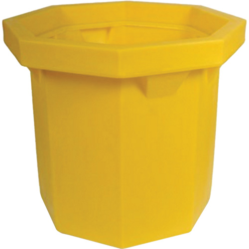 Ultratech Flat-Bottom Ultra-Spill Collector®, 66 US gal., Mobile SHF584 ...