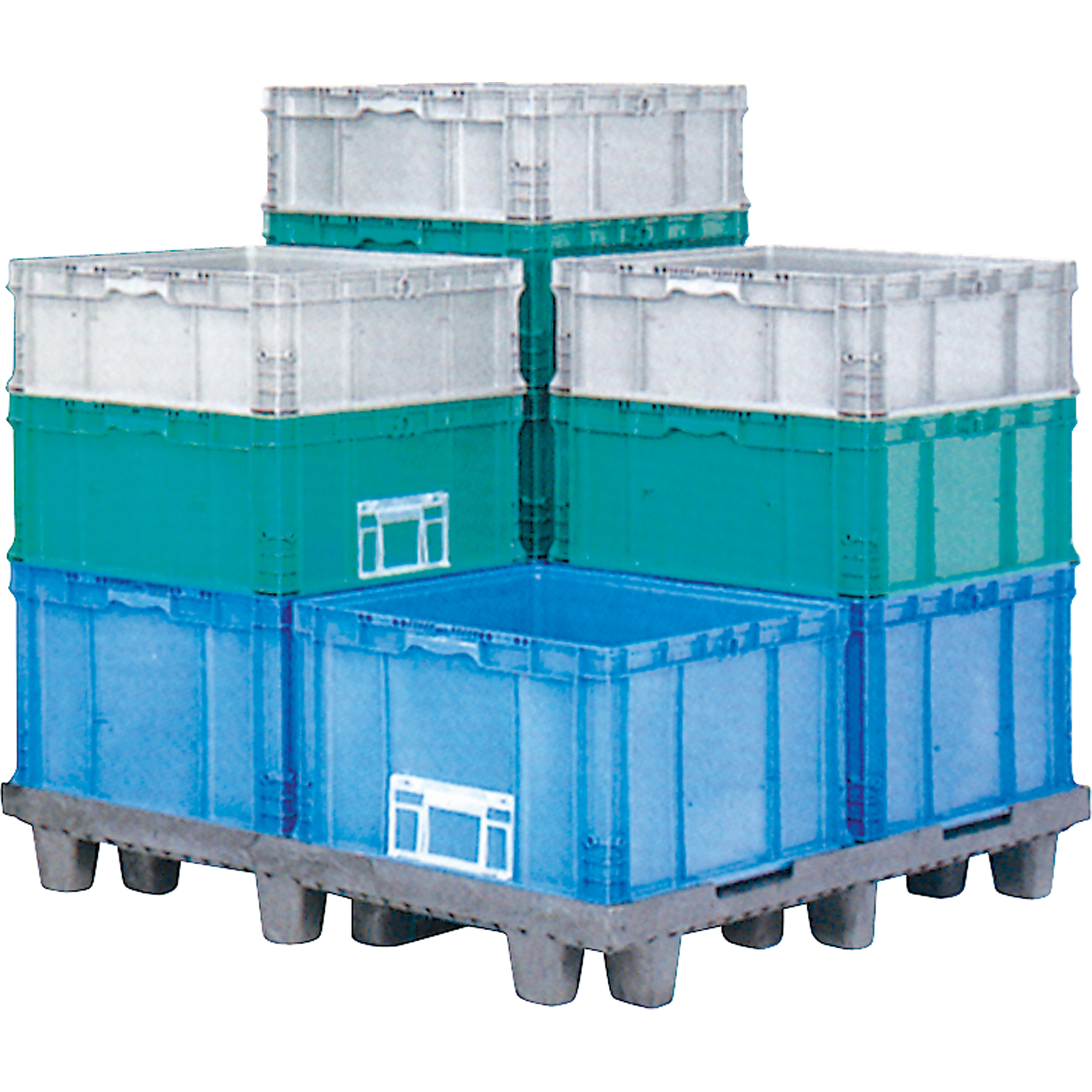 Orbis StakPak Plus 4845 System Containers, 15" W x 24" D x 9.5" H ...